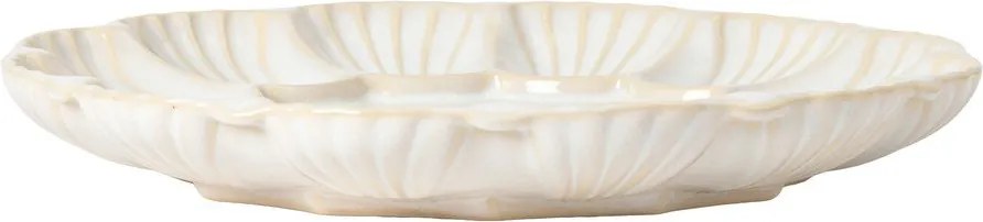 Bílý talíř z kameniny ø 25 cm Cristal – Costa Nova