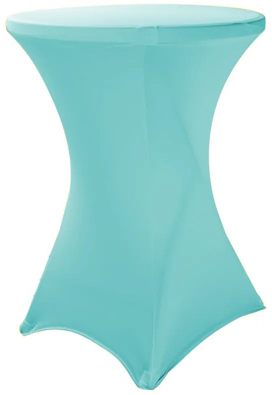 Elastický ubrus EXTREME na koktejlový bistro stůl 70-80 cm VÍCE BAREV Barva ubrusu: SVĚTLE MODRÁ / SKY BLUE