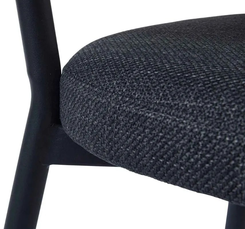 Designová jídelní židle Calixte tmavě šedá