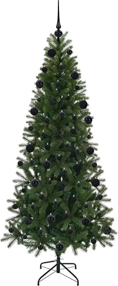 Umělý vánoční stromeček Zelená 210 cm PE a PVC 3397368