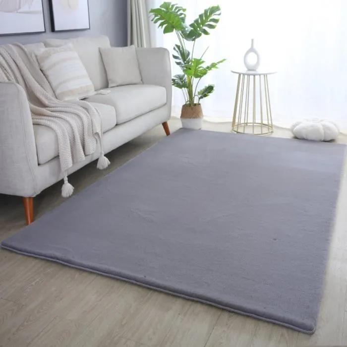 Vopi | Kusový koberec Pouffy 5100 grey - 60 x 110 cm