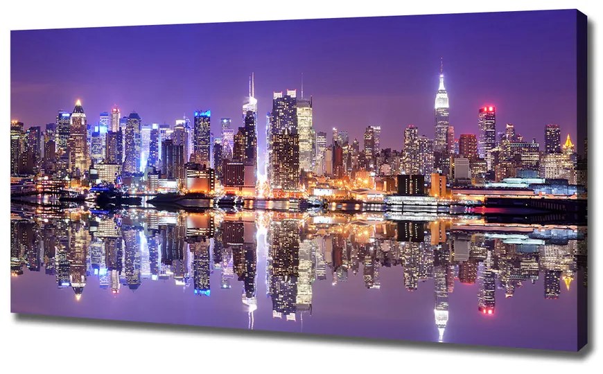 Wallmuralia Foto obraz na plátně Manhattan New York 120x60 cm