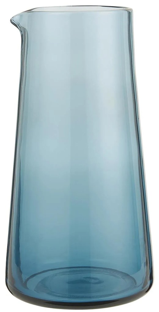 IB LAURSEN Skleněná karafa Glass Blue 1L, modrá barva, sklo