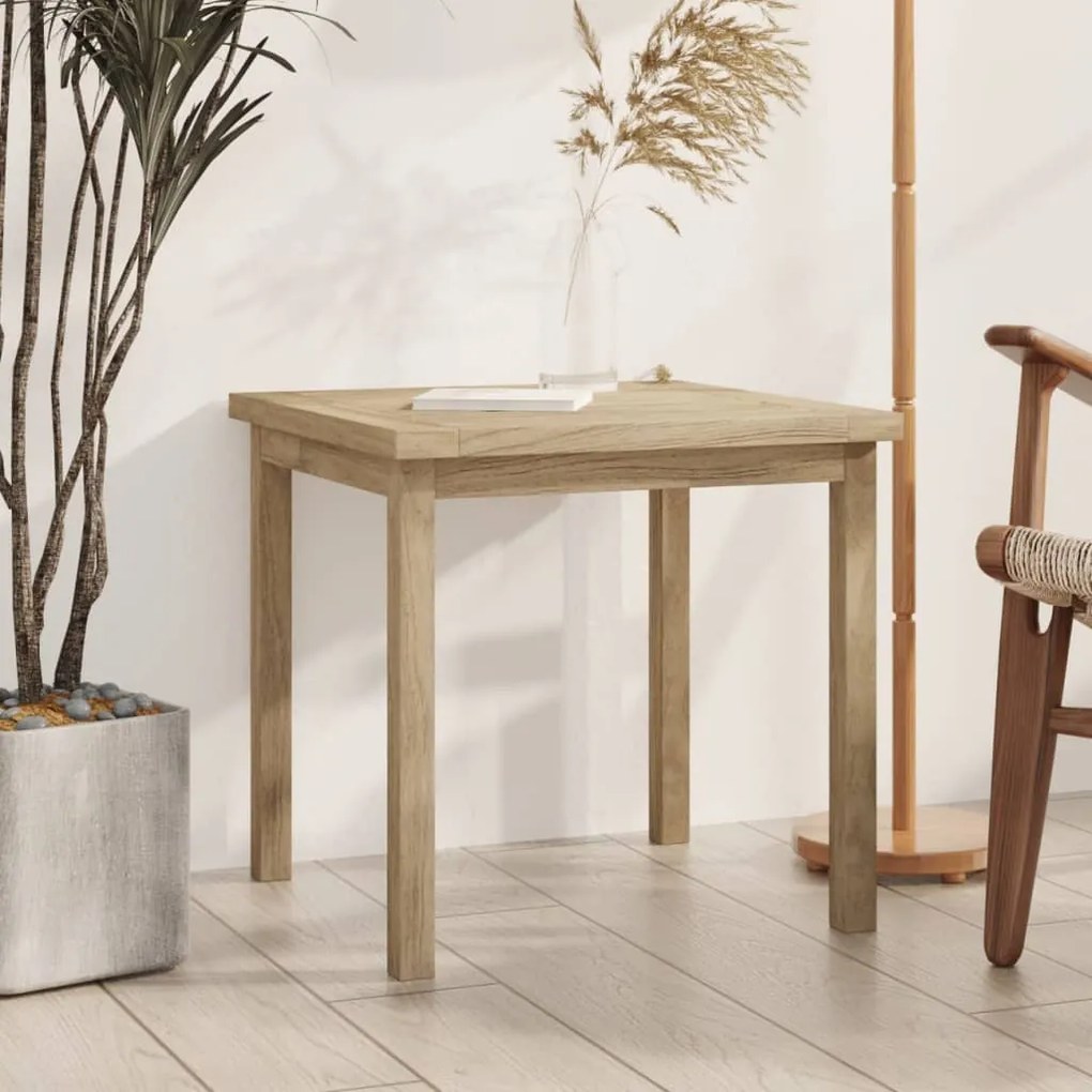 Odkládací stolek 45 x 45 x 45 cm masivní teakové dřevo,  340745 HangarStore.cz