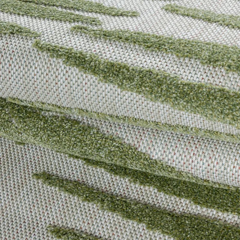 Ayyildiz, Kusový koberec Bahama 5155 Green – na ven i na doma, 140x200, zelená, chodba / předsíň
