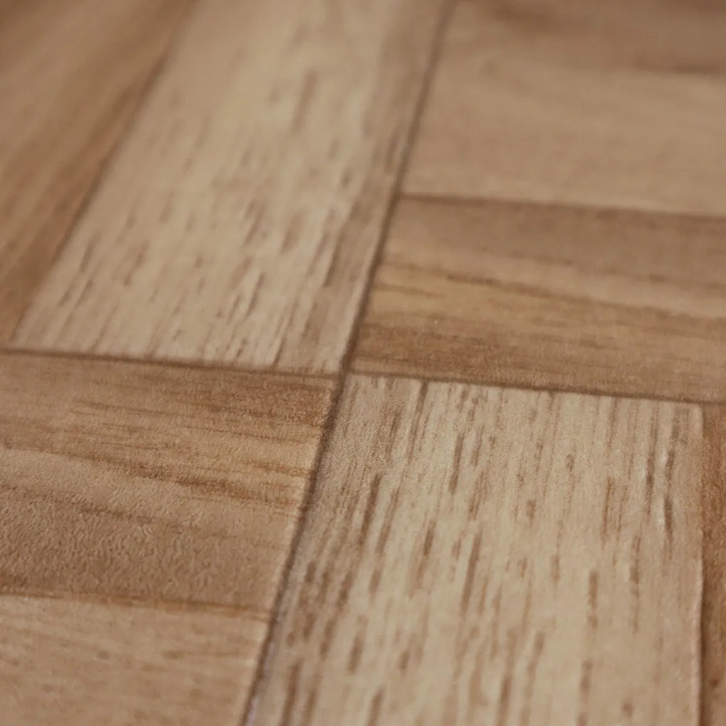 Gerflor, PVC podlaha - lino AladinTex Home 0025 Ardentes, na míru, šíře 4m, hnědá, bez podkladu, ložnice