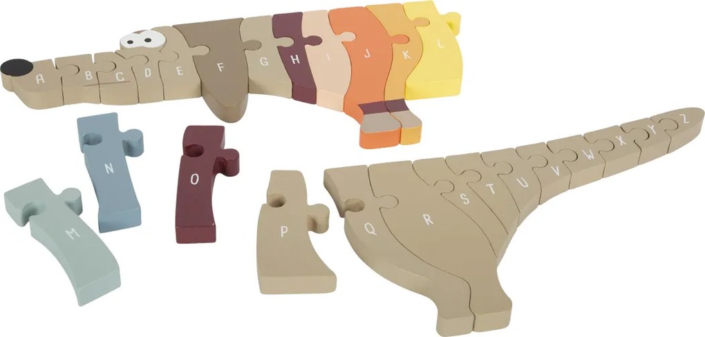 small foot Puzzle písmena Jezevčík