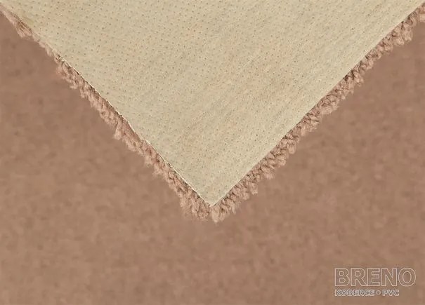 Breno Metrážový koberec SOLAR 90 hnědý, šíře 400 cm, Hnědá
