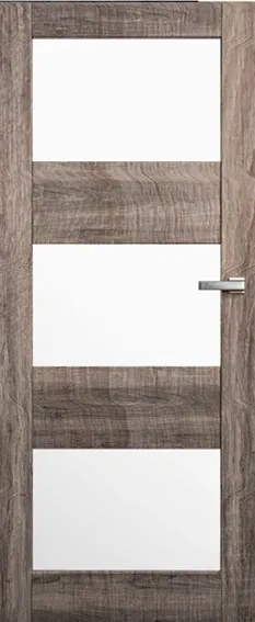 Interiérové dveře vasco doors TEO model 5 Průchozí rozměr: 70 x 197 cm, Orientace dveří: Levé dveře, Dekor: Ořech muškátový