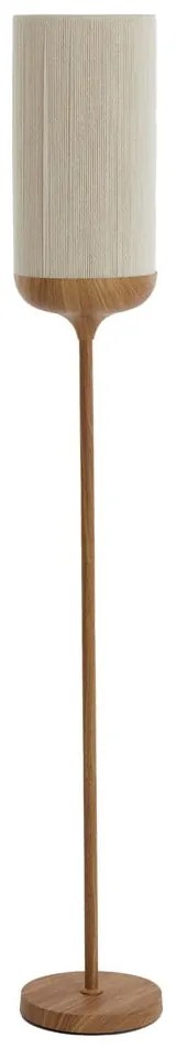 Stojací lampa v přírodní barvě s textilním stínidlem (výška 159 cm) Dania – Light &amp; Living