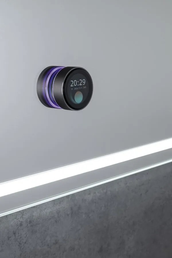 Sapho Sapho, GEMINI zrcadlo s LED osvětlením 120x60cm, chytré funkce, GM120K
