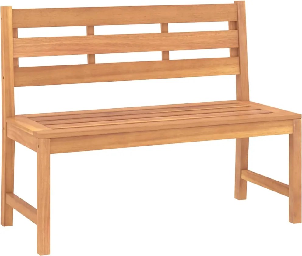 Zahradní lavice 114 cm masivní teakové dřevo 316634