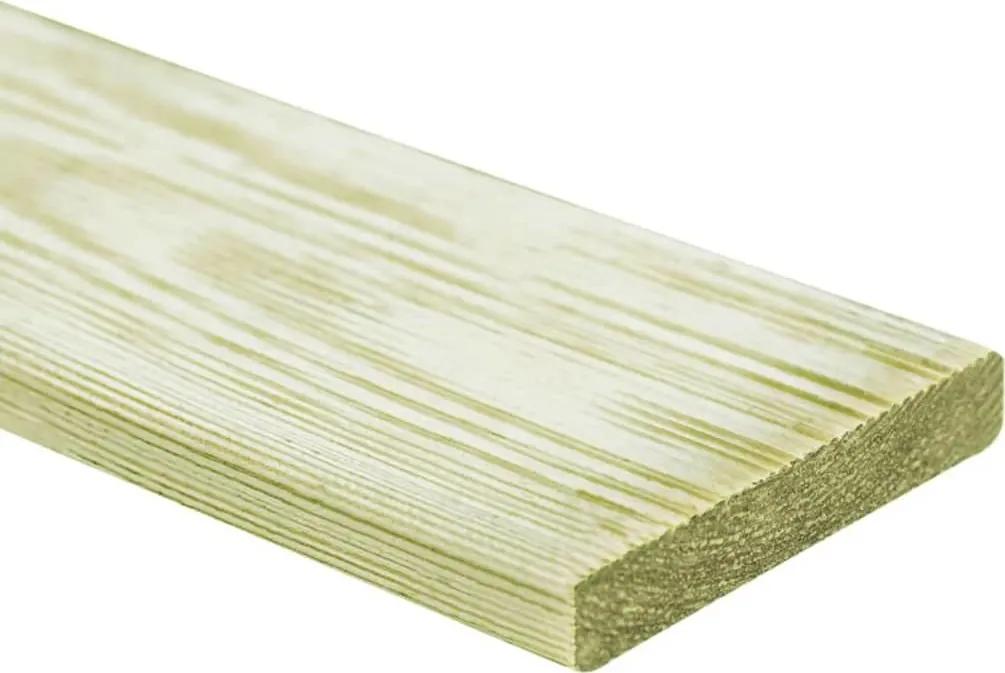 vidaXL Podlahová prkna 48 ks 5,76 m² 1 m impregnované borové dřevo [3107770]