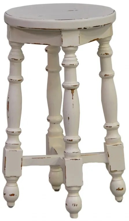 Bramble Furniture Barová stolička Counter, bílá barva