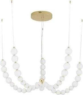 Závěsné LED svítidlo NOVA LUCE PERLA 125W 3000K 9695203 stmívatelné Triac
