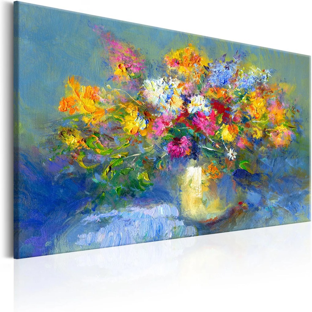 Ručně malovaný obraz - Autumn Bouquet 90x60