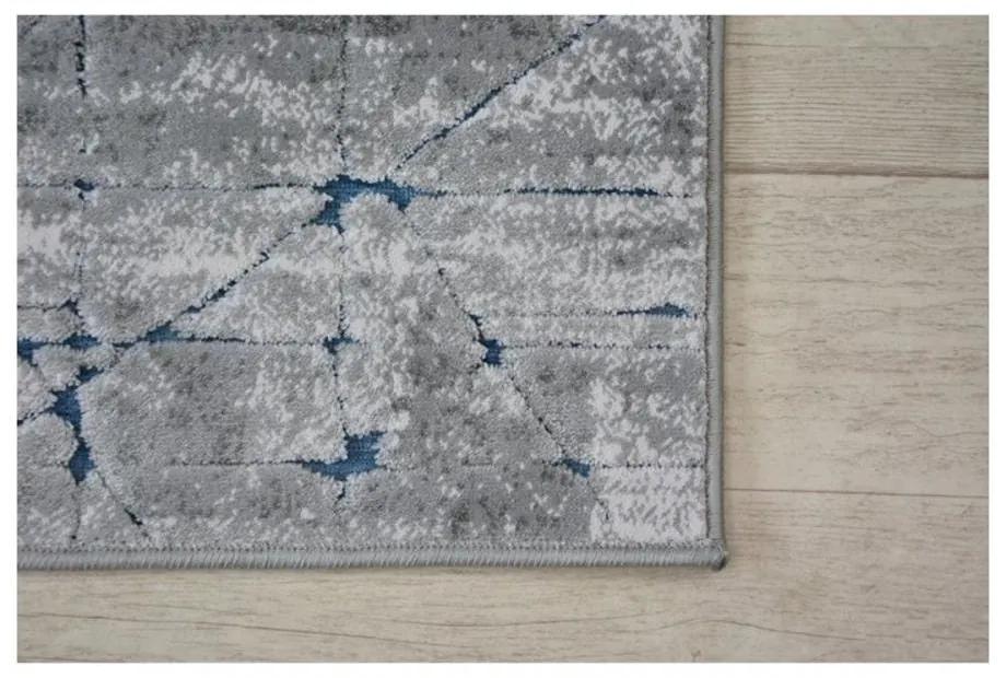 Luxusní kusový koberec Yazz šedý 133x190cm