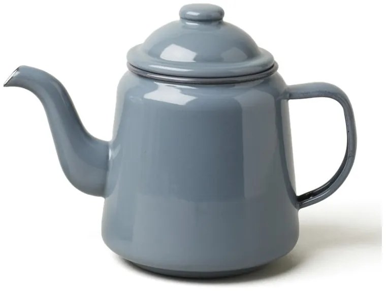 Šedá smaltovaná čajová konvička Falcon Enamelware, 1 l