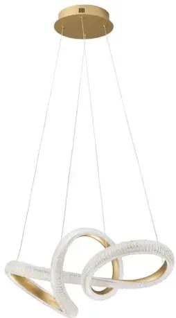 LED lustr Medora B 75.5 zlaté