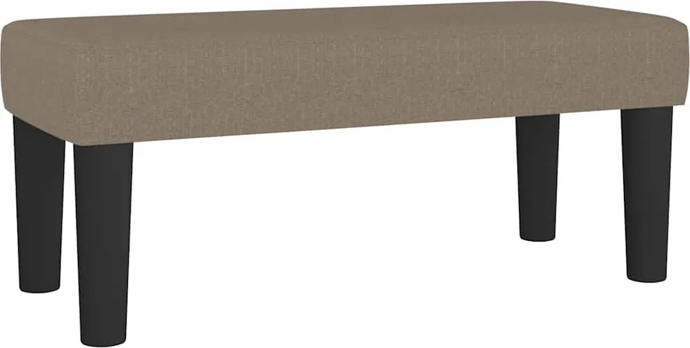 Box spring postel s matrací taupe 80x200 cm textil 3136873