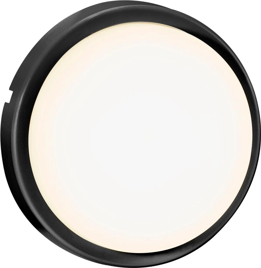 NOR 2019161003 Cuba Outdoor Energy Round venkovní nástěnné svítidlo černá - NORDLUX