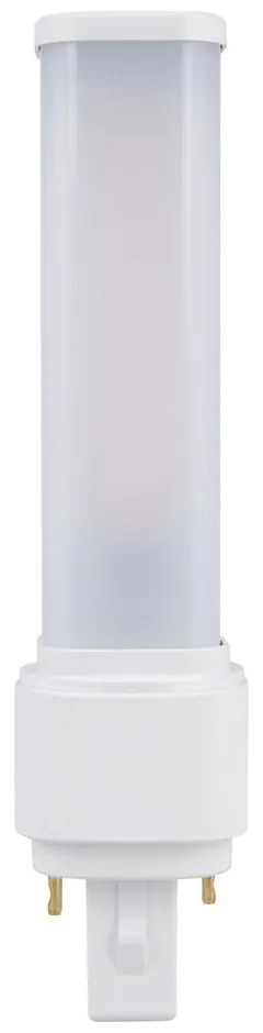 Dlouhotrvající LED žárovka G24d-2 7 W DULUX, studená bílá