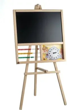 Tabule stojanová s počítadlem 45x89 cm / Dřevo / od 3 let