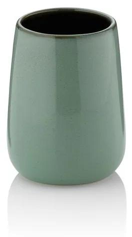 KELA Pohár Liana keramika zelená KL-23625