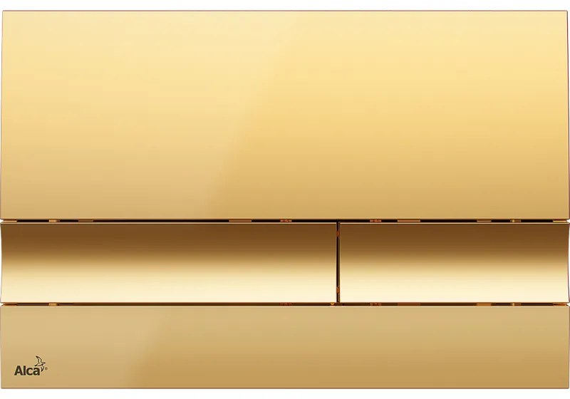 ALCADRAIN Ovládací tlačítko pro předstěnové instalační systémy, zlatá (M1725)