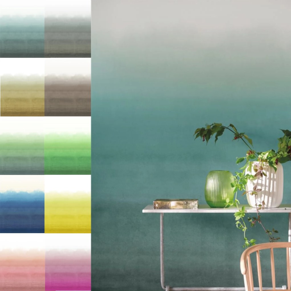 Ombre tapeta SHOSHI Designers Guild Odstín Tapety: Forest PDG1163/08