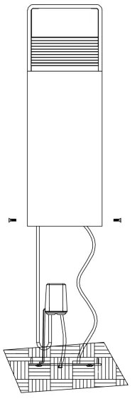 Eglo 98271 - LED Venkovní lampa DONINNI LED/5W/230V IP44