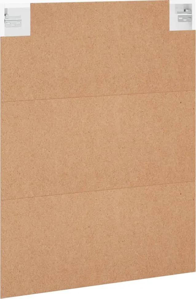 vidaXL Nástěnná skříňka 69,5 x 34 x 90 cm kompozitní dřevo [834980] Barva: bílá s vysokým leskem