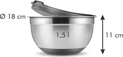 TESCOMA Mísa s víkem GrandCHEF ø 16 cm, 1,5 l