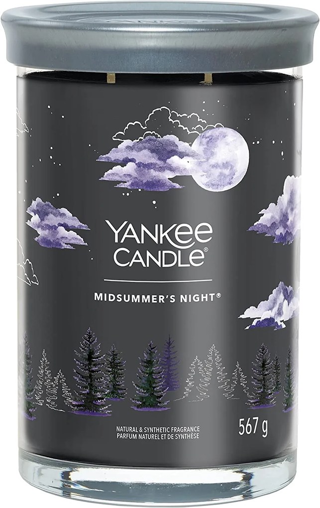 Yankee Candle vonná svíčka Signature Tumbler ve skle velká Midsummer’s Night®  567 g