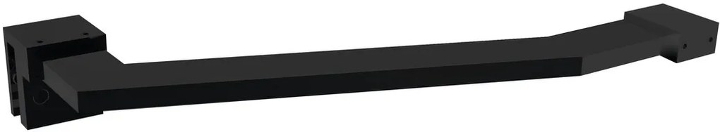 Gelco Gelco, DRAGON BLACK vzpěra k zástěnám 300x150mm, černá matná, GDV300B
