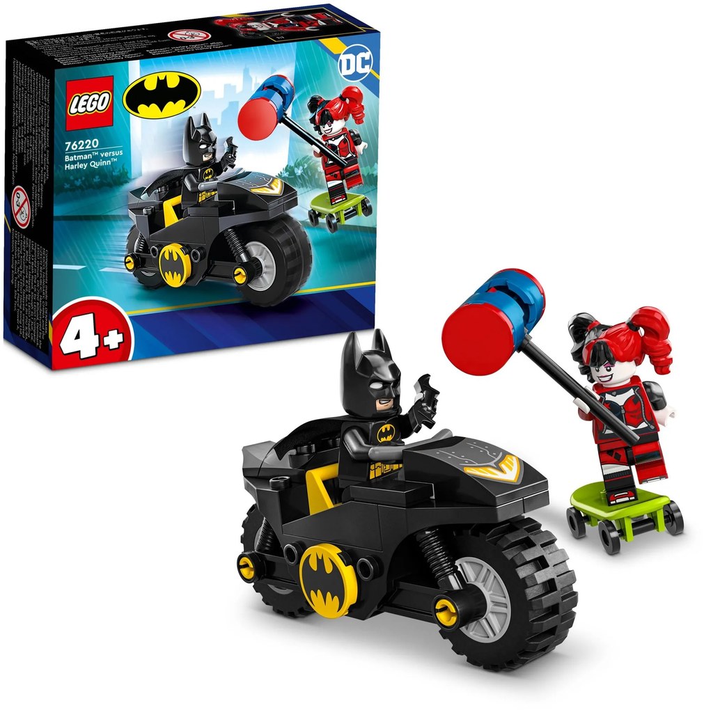Lego stavebnice lego dc batman 76220 batman proti harley quinn