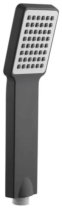SAPHO - Ruční sprcha, 1 funkce, 235 mm, ABS/černá SK764