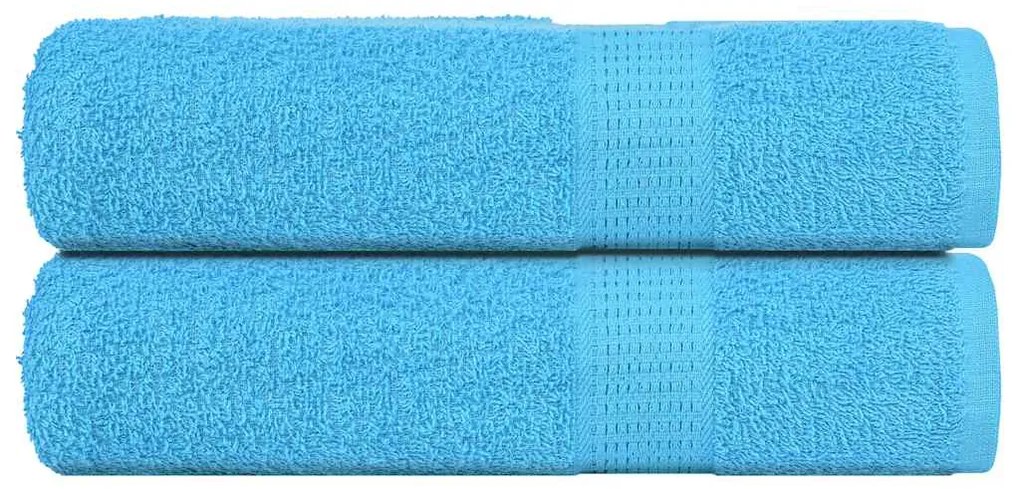 Ručníky FROGN 2 ks tyrkysové 100x150 cm 360 g/m² 136980