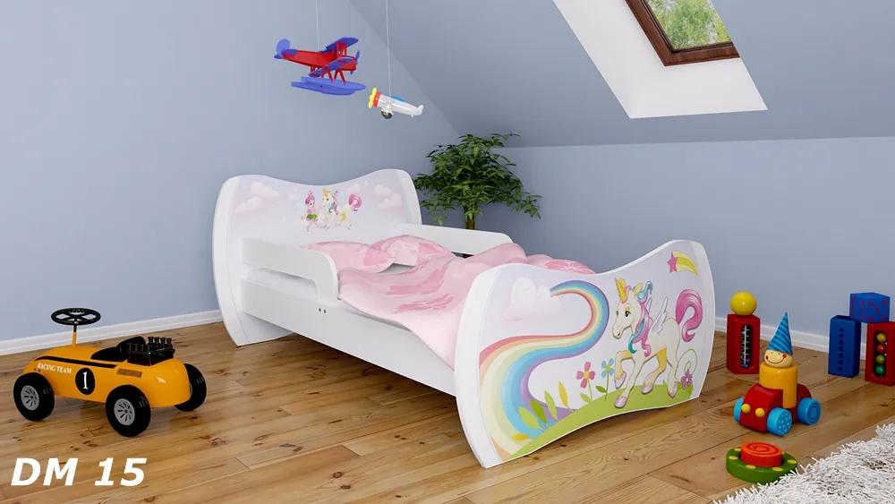 Dětská postel Dream vzor 15 140x70 cm