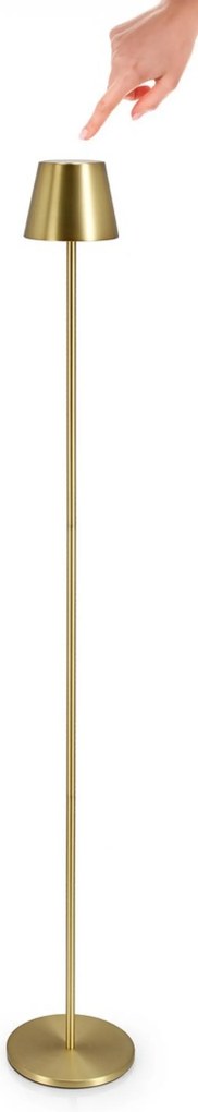BIZZOTTO Zahradní LED lampa ETNA 115cm zlatá 0827770