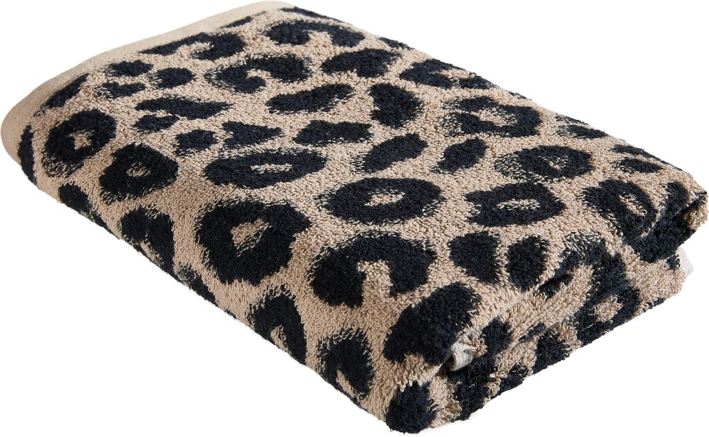 XXXLutz RUČNÍK, 50/100 cm, černá, béžová Dieter Knoll - Ručníky na ruce - 004876000402