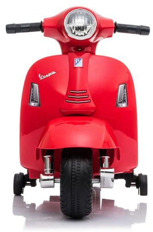 BABY MIX dětská elektrická motorka Vespa červená