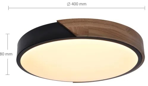 Brilagi - LED Stmívatelné stropní svítidlo PILANA LED/48W/230V 3000-6500K + DO