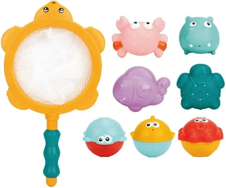 Hračky do koupele 8ks Baby Mix