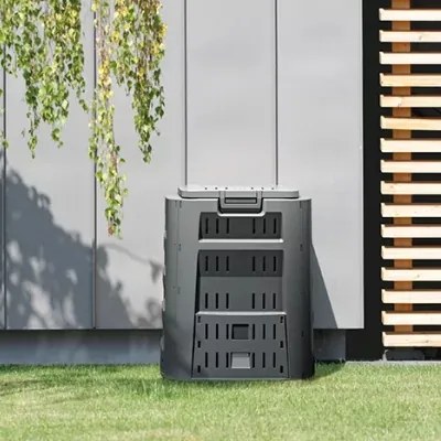 Kompostér, 220 l, černá