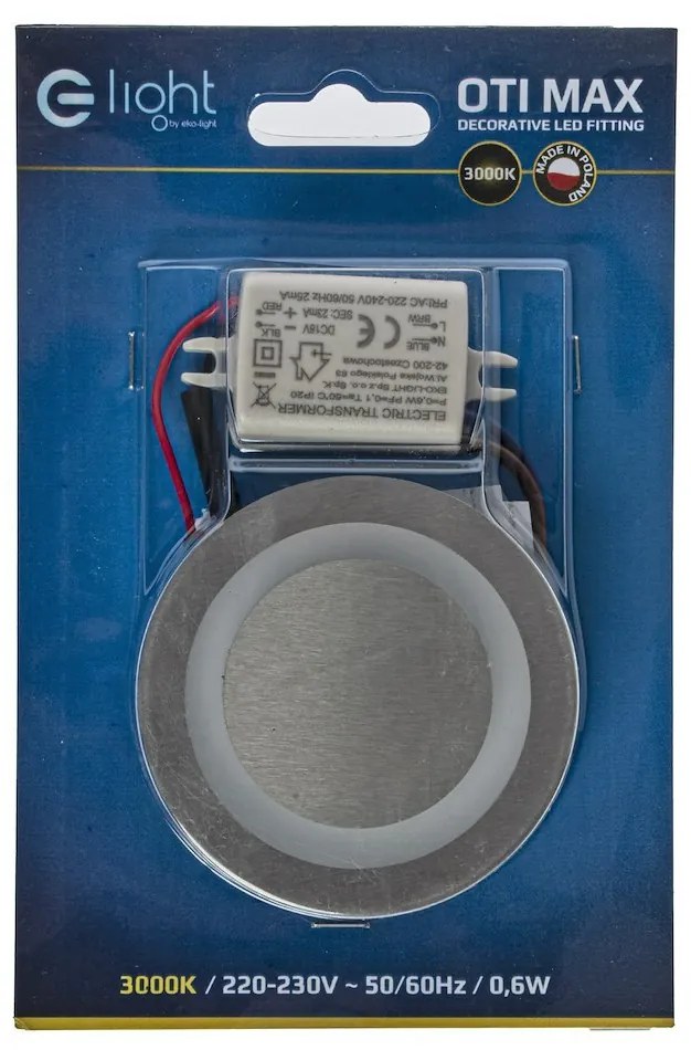 Schodišťové LED svítidlo Oti Max, 1x LED 0,6w, 3000k, s