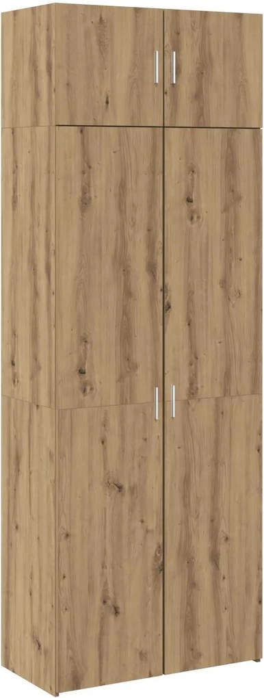 Úložná skříňka 2 ks Artisanový dub 80 x 42,5 x 225 cm 3394516