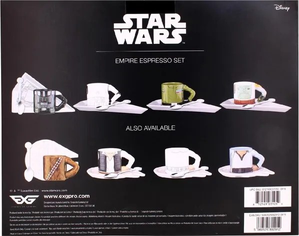 Star Wars Empire - Espresso Set Vícebarevná