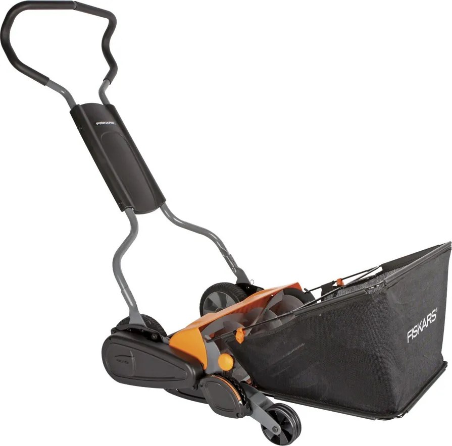 Vřetenová sekačka Fiskars StaySharp Max + koš (1001658)