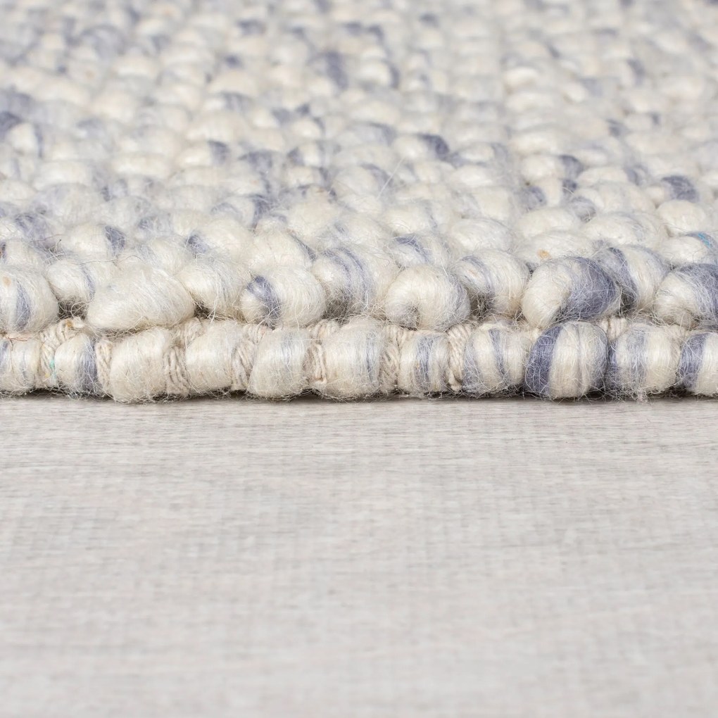 Flair Rugs, Ručně tkaný běhoun Minerals Blue, 60x230, modrá, chodba / předsíň